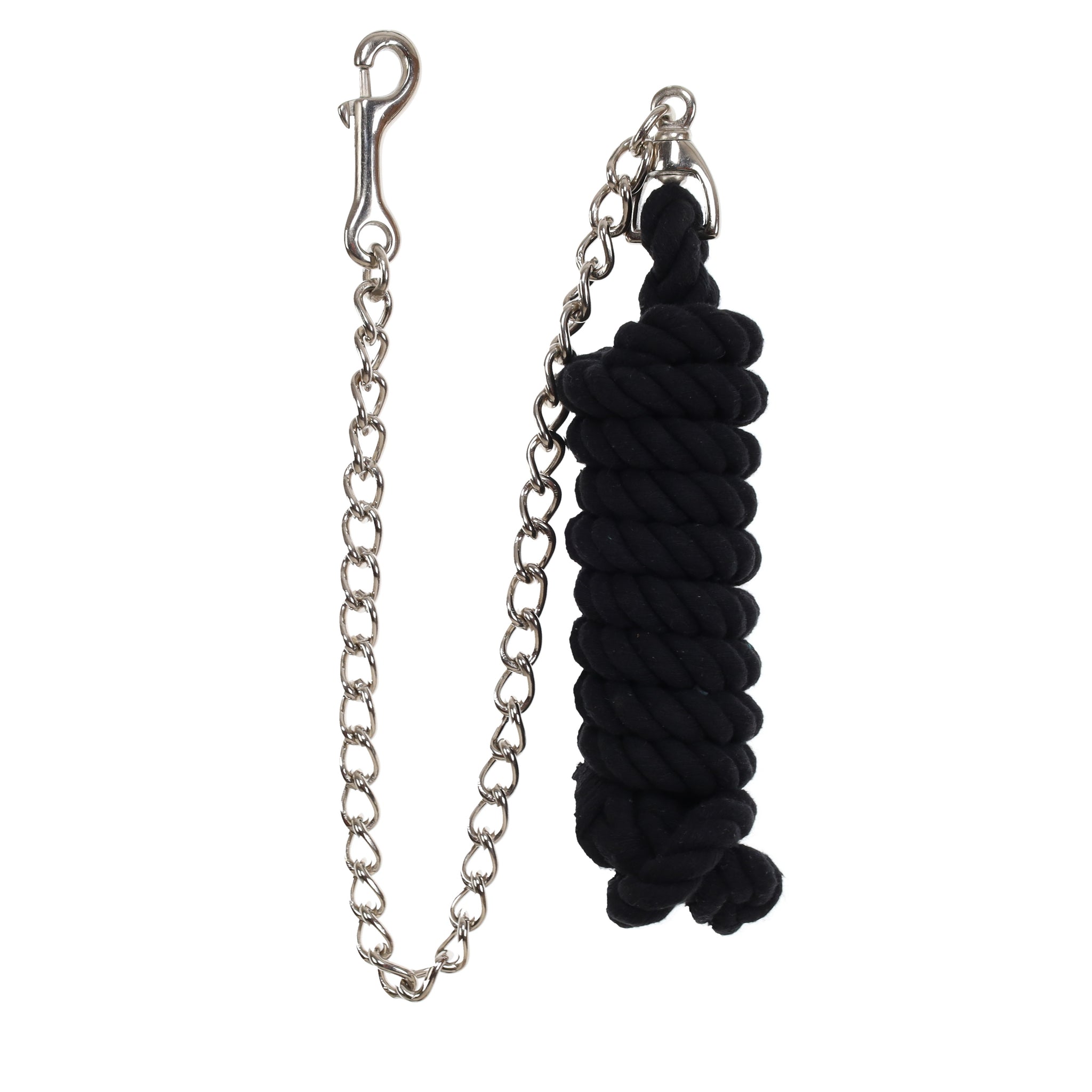 10' Cotton Lead Rope with 30" Chain – JASF